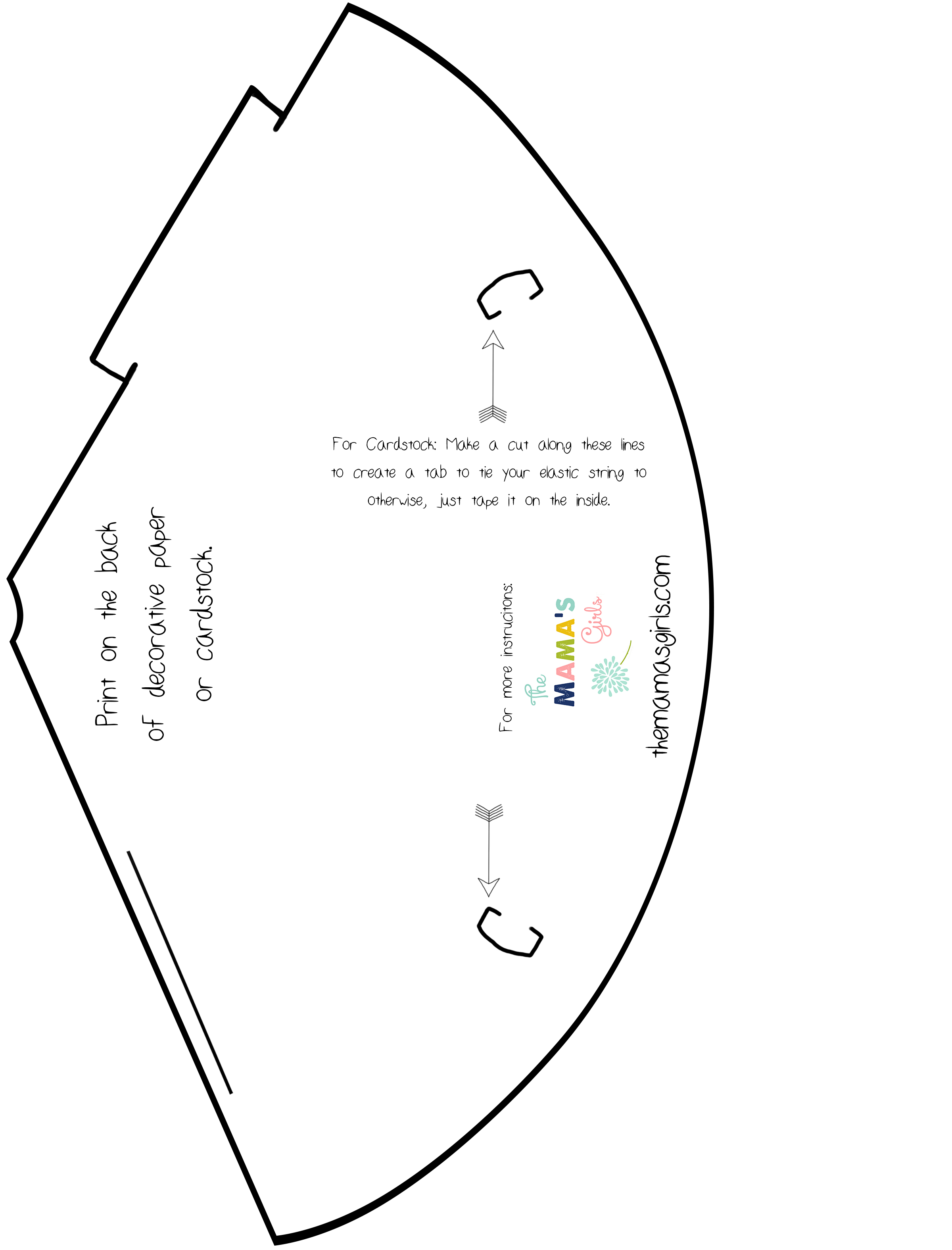 Party Hat Template Printable Free Printable Templates