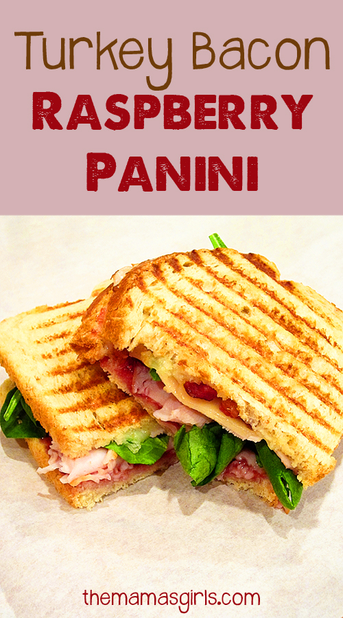 Turkey Bacon Raspberry Panini